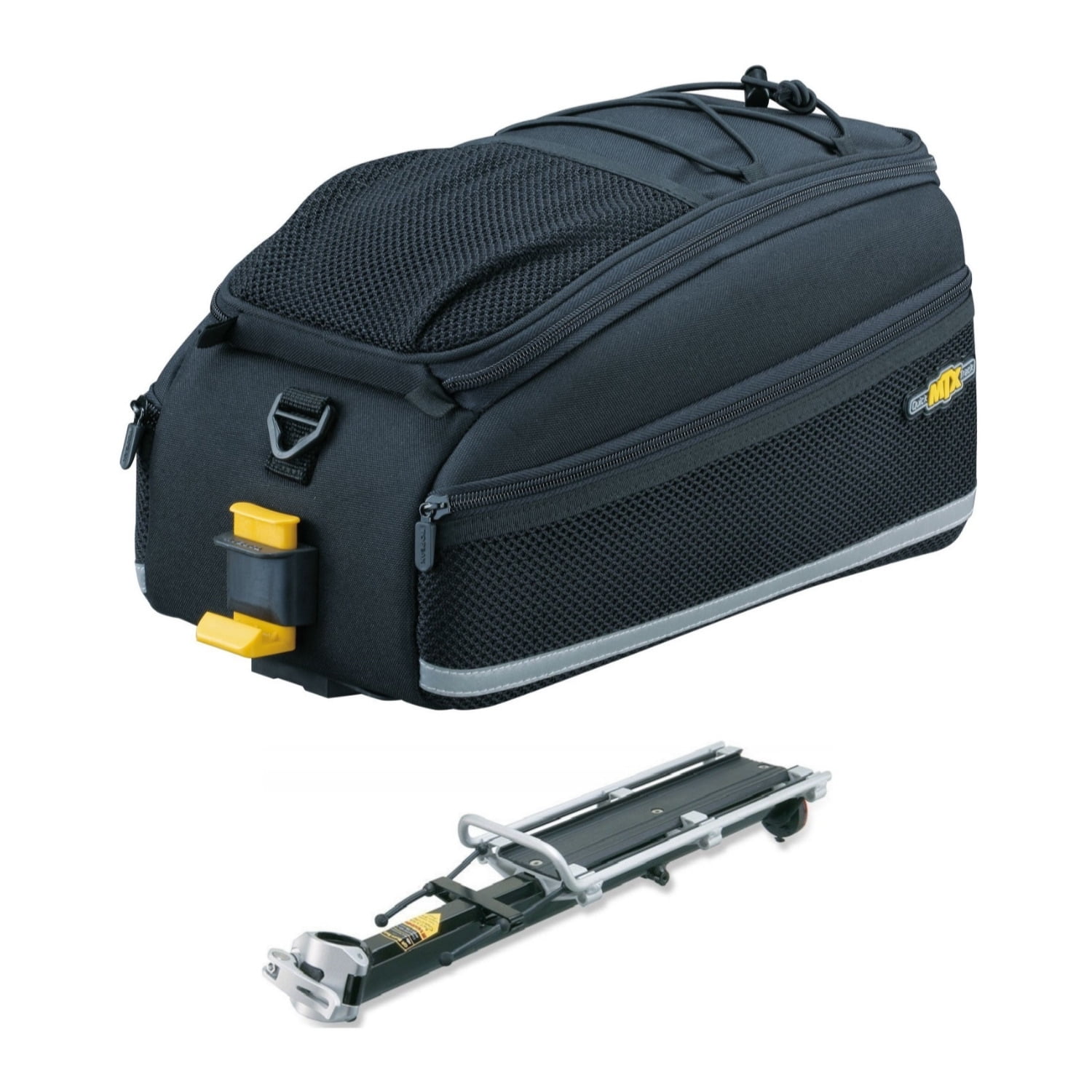 Topeak MTX BeamRack E Type Mountain Bike Rack with Rear Rack Bag ...