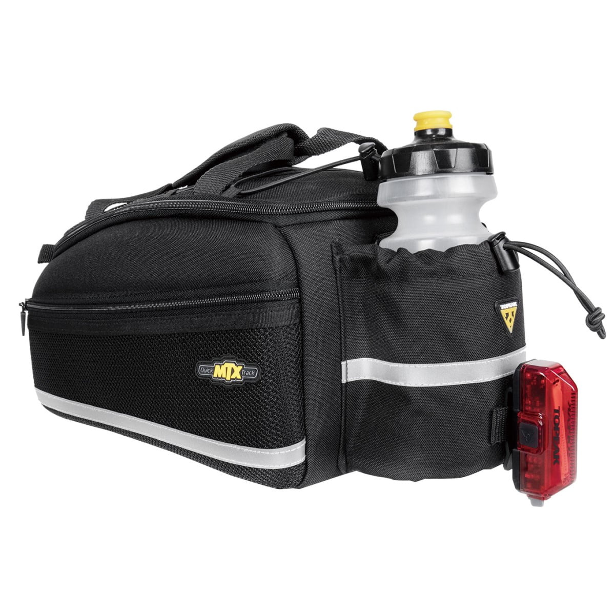 Topeak MTX Bike Pannier Bag & Rack Trunk EX with Rigid Molded Panels ...