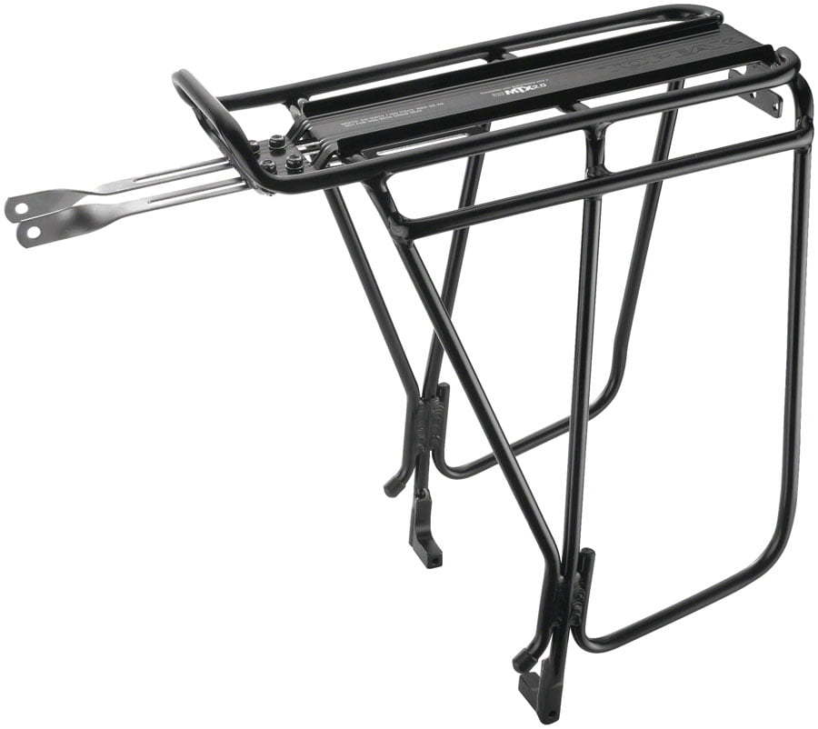 Topeak Super Tourist DX Disc Rear Rack, Black, Solid Fender Top ...