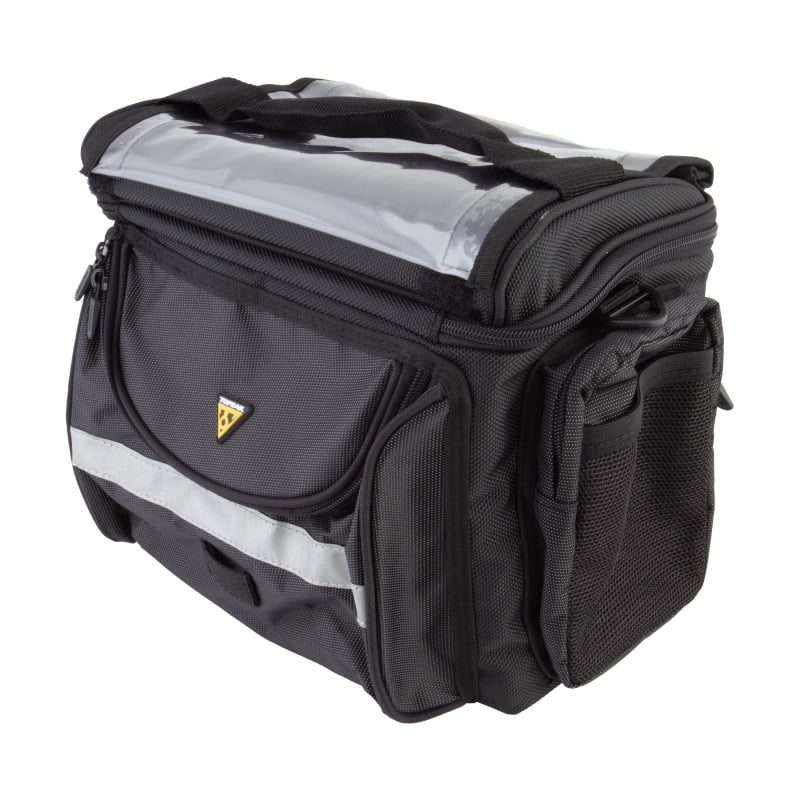 Topeak Tour Guide DX II Handlebar Bag, 8L, Black, Quick Click Mount ...