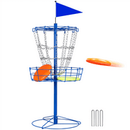 SmileMart 12-Chain Disc Golf Goal for Target Practice, Blue - Walmart.com