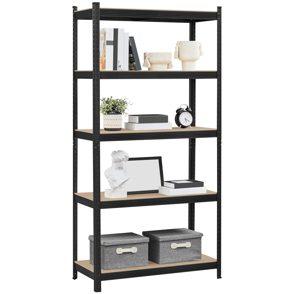 Topeakmart 71in 5-Tier Metal Boltless Storage Rack with Adjustable ...