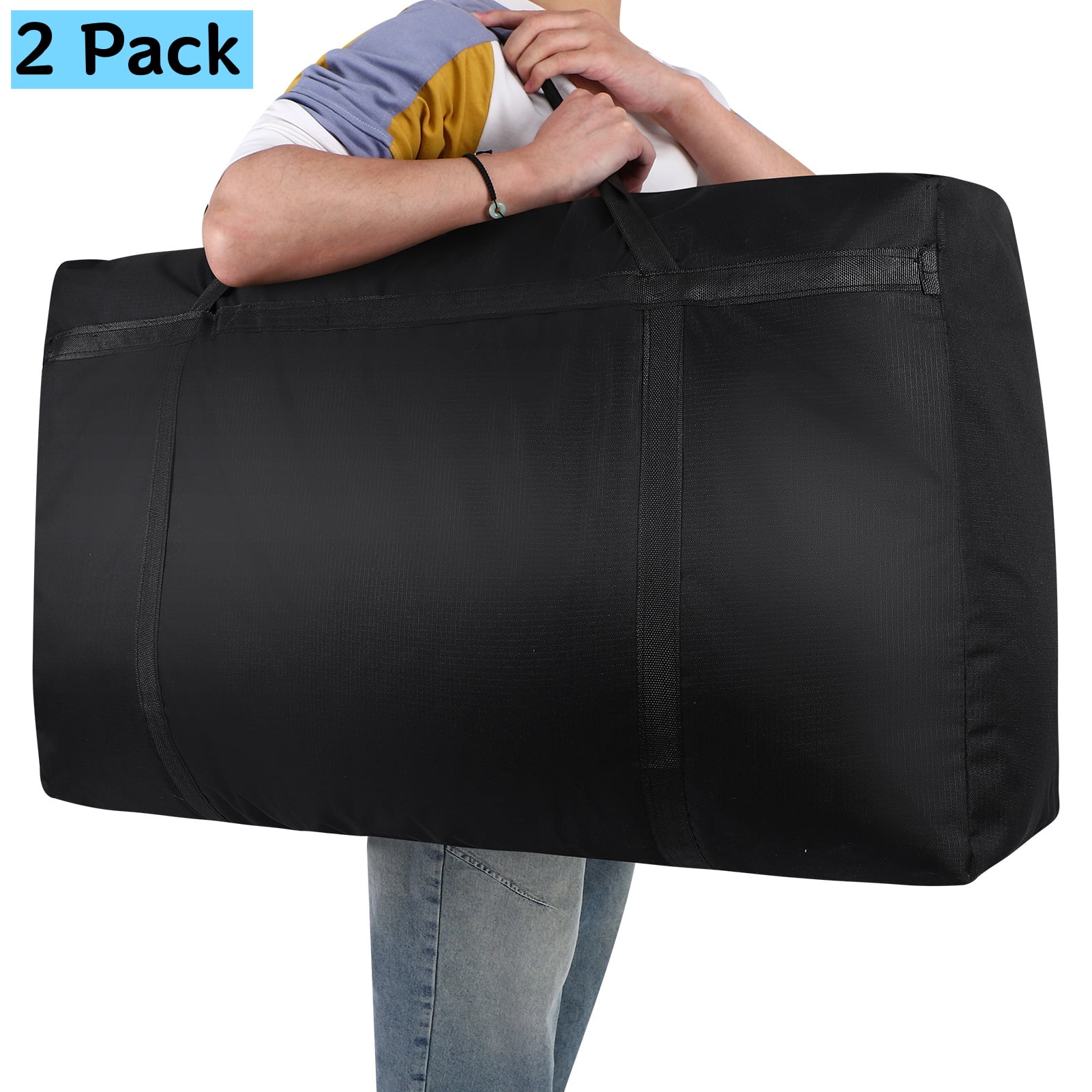 Topekada 2 Pack 180L Heavy Duty Moving Bags, Extra Large Storage Bags ...
