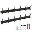 Dseap Coat Rack Wall Mounted-8 Tri Hooks,Stainless Steel Heavy Duty ...