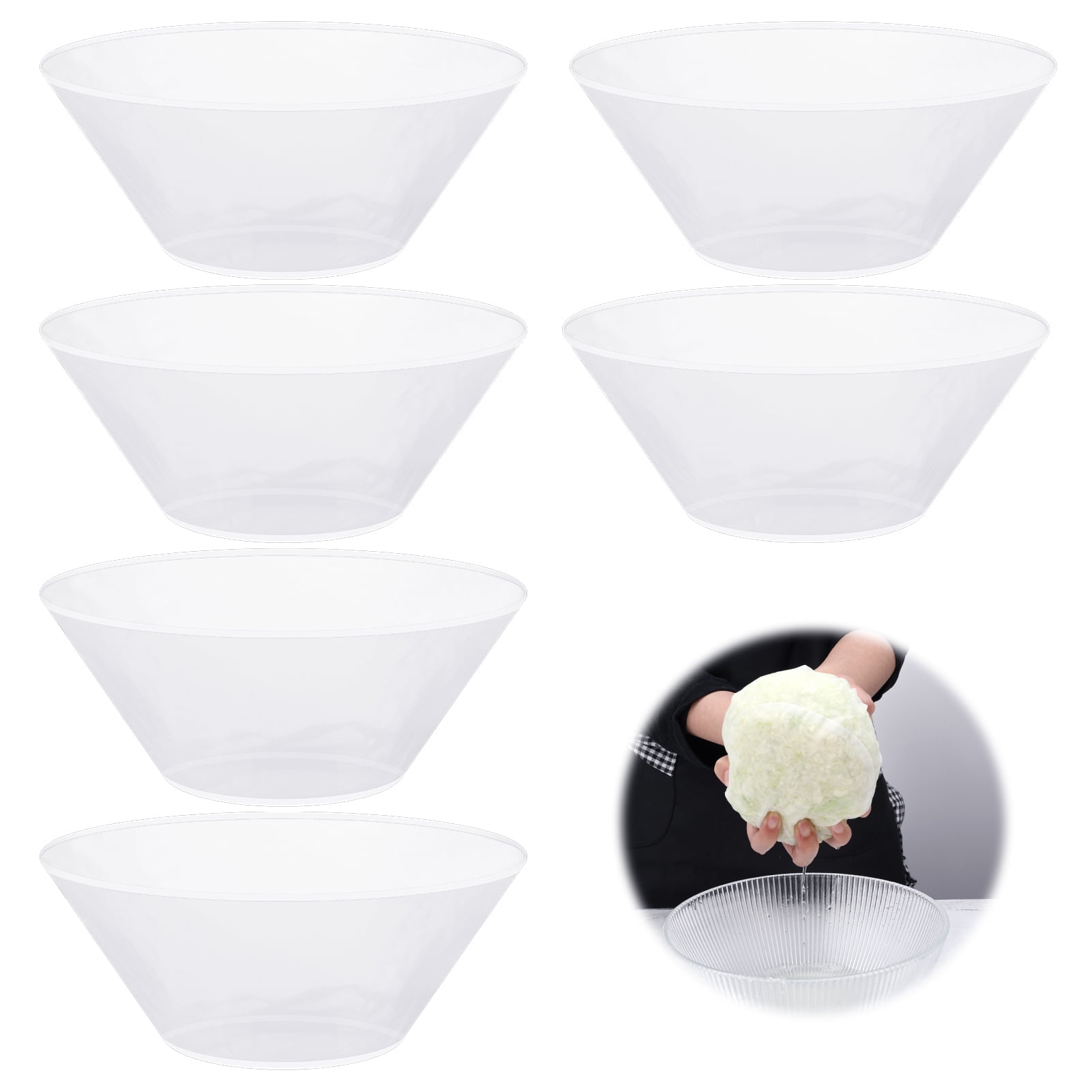 Topekada 6-Pack Cheese Cloth Bags for Straining, Bowl-Shaped Nylon Mesh ...