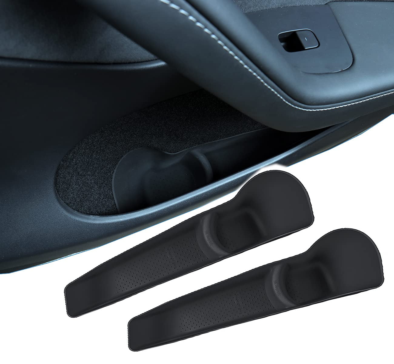Topfit for Tesla Model Y Door Side Storage Box Door Handle Car Door ...