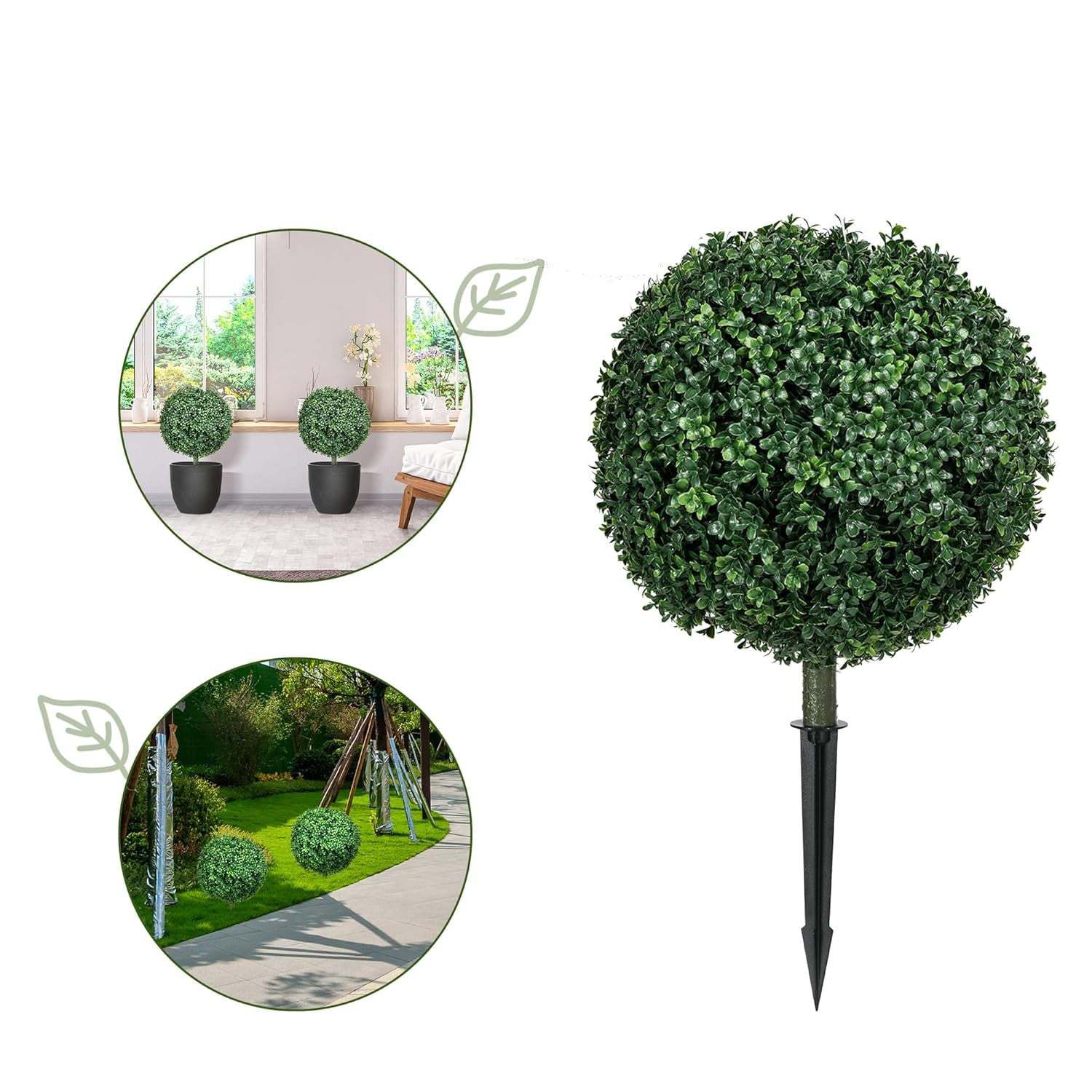 Topiary Boxwood Rabbit Shaped Outdoor 27.16 INCH Artificial Bunny ...