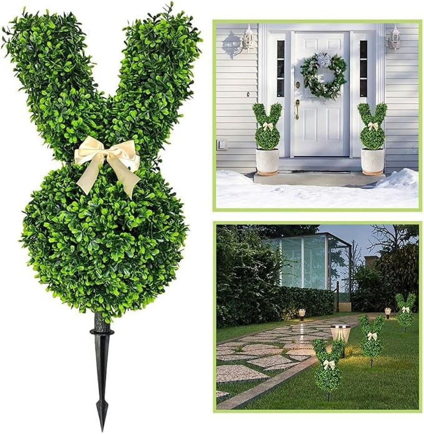Topiary Bunnies, Topiary Bunny Outdoor, Bunny Topiary, Topiary Bunnies ...