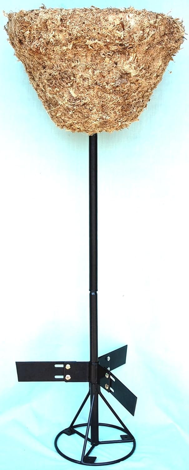 Topiary System - 12" Sphagnum Moss Planter - Overall Height 38 ...