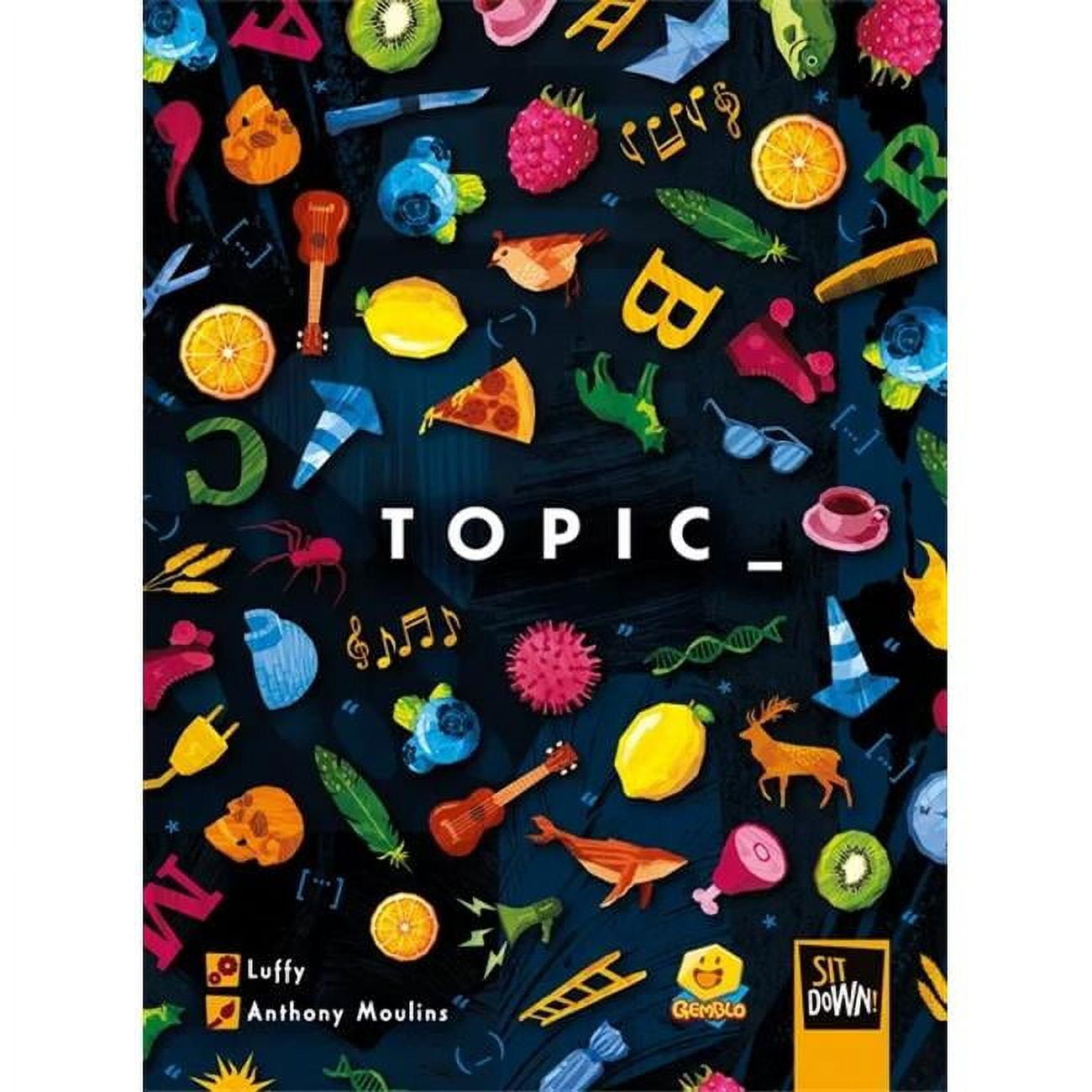 Topic Card Game - Walmart.com