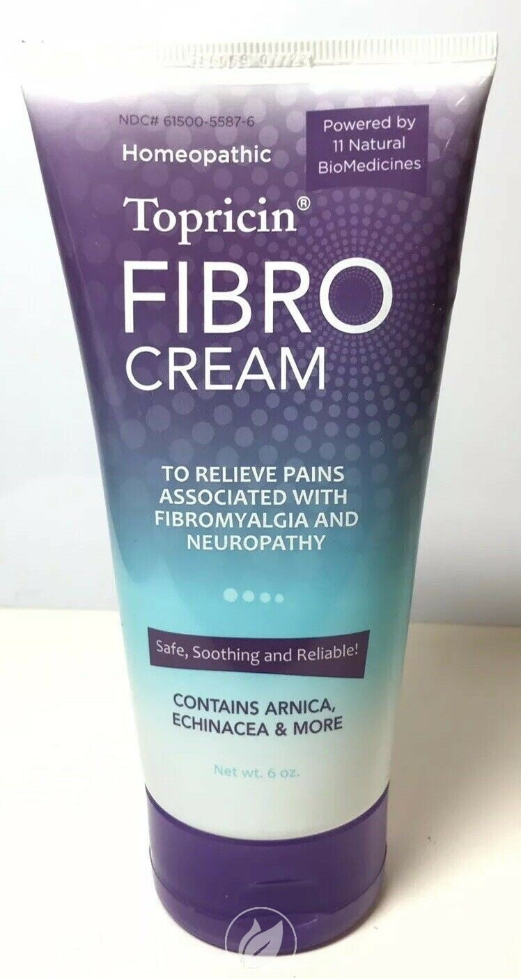 Topical Biomedics, Inc Topricin Fibro Cream 6oz - Walmart.com