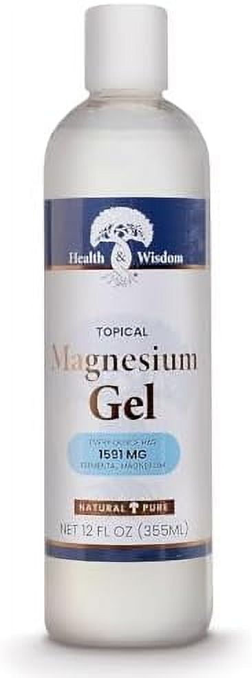 Topical Magnesium Gel with Seaweed Extract - Magnesium Gel Topical for ...