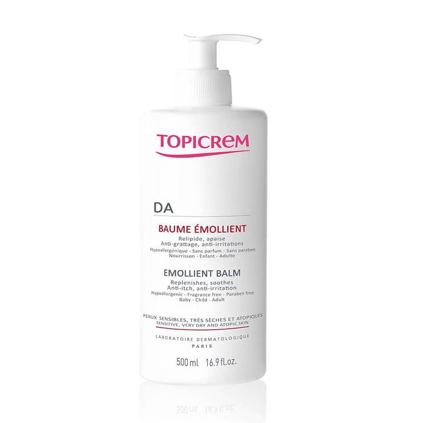Topicrem Atopic Skin AD Emollient Balm 500ml - Walmart.com