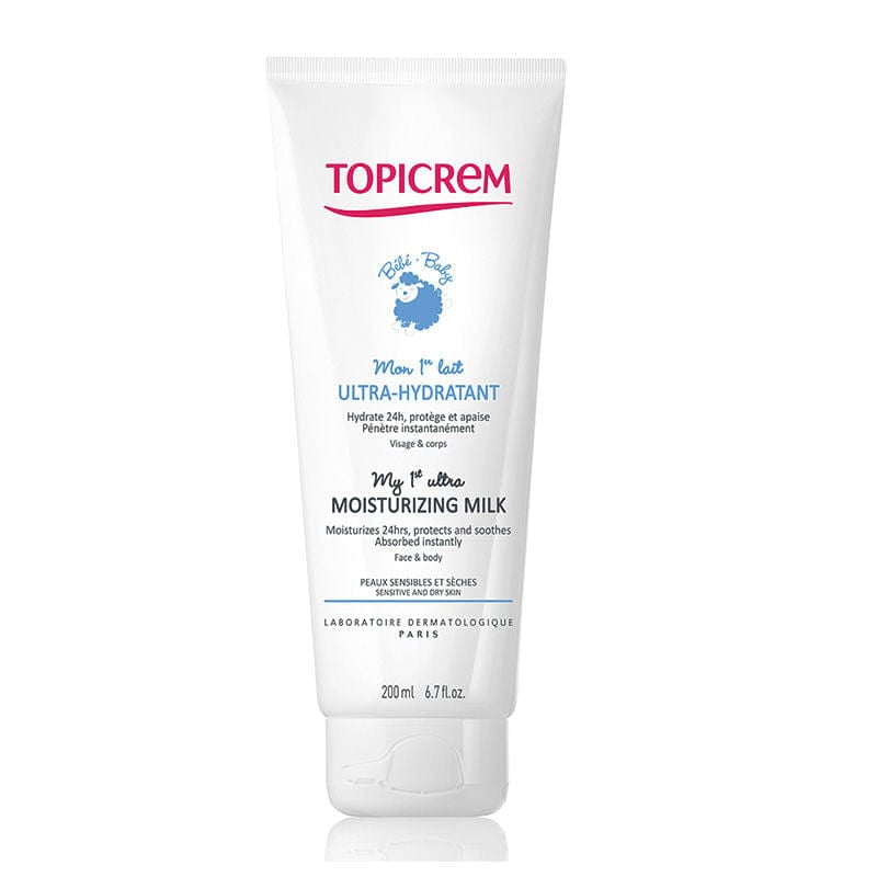 Topicrem My 1st Ultra Moisturizing Milk 200 ml - Walmart.com