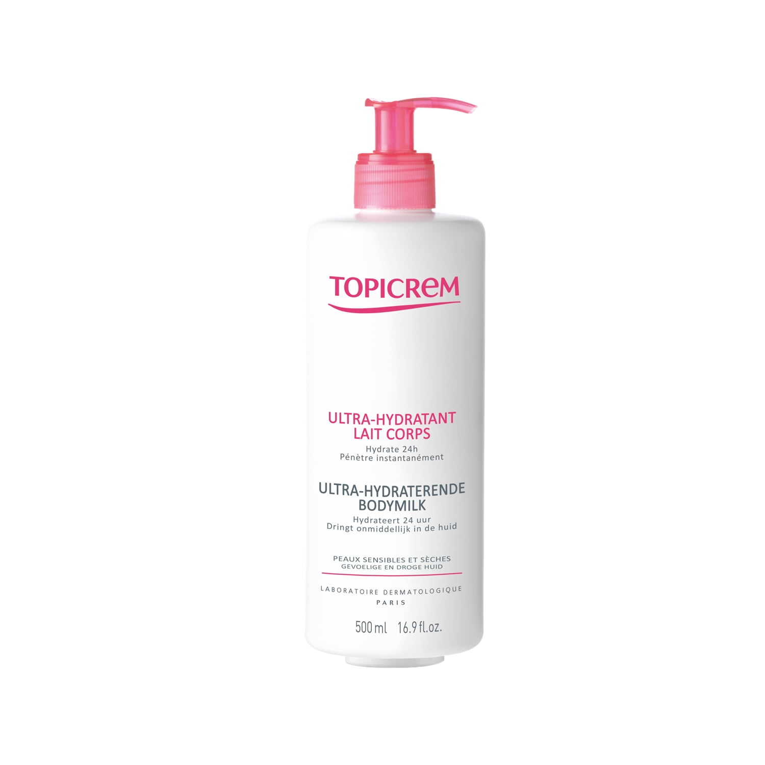 Topicrem Ultra-Moisturizing Body Milk 500ml - Walmart.com
