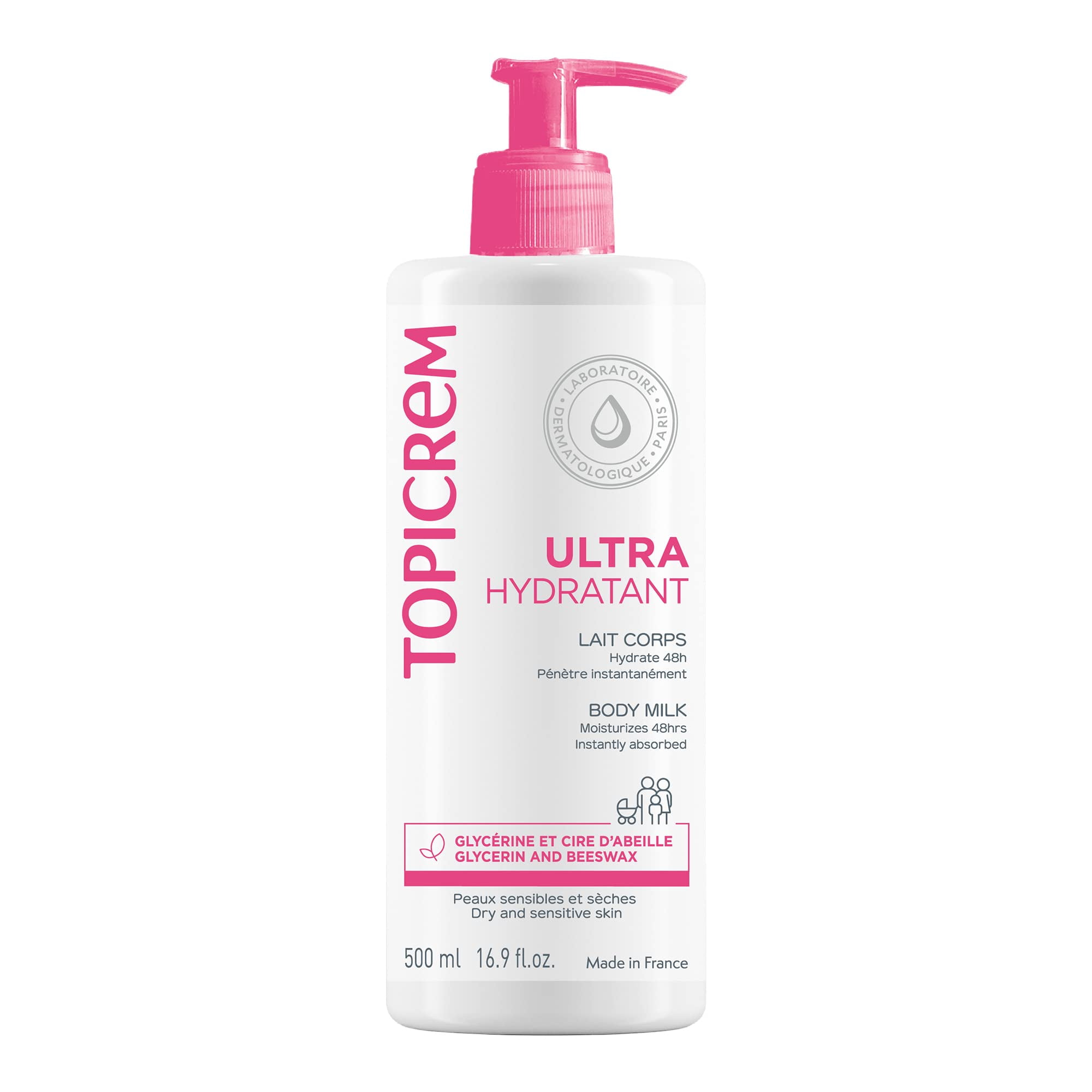 Topicrem ultra-moisturising body milk, 500 ml - Walmart.com