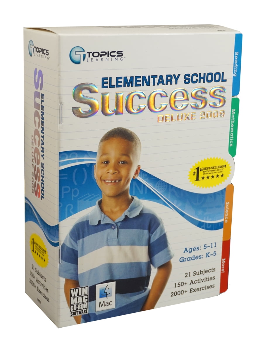 Topics Elementary School Success Deluxe 2009 Software - Walmart.com