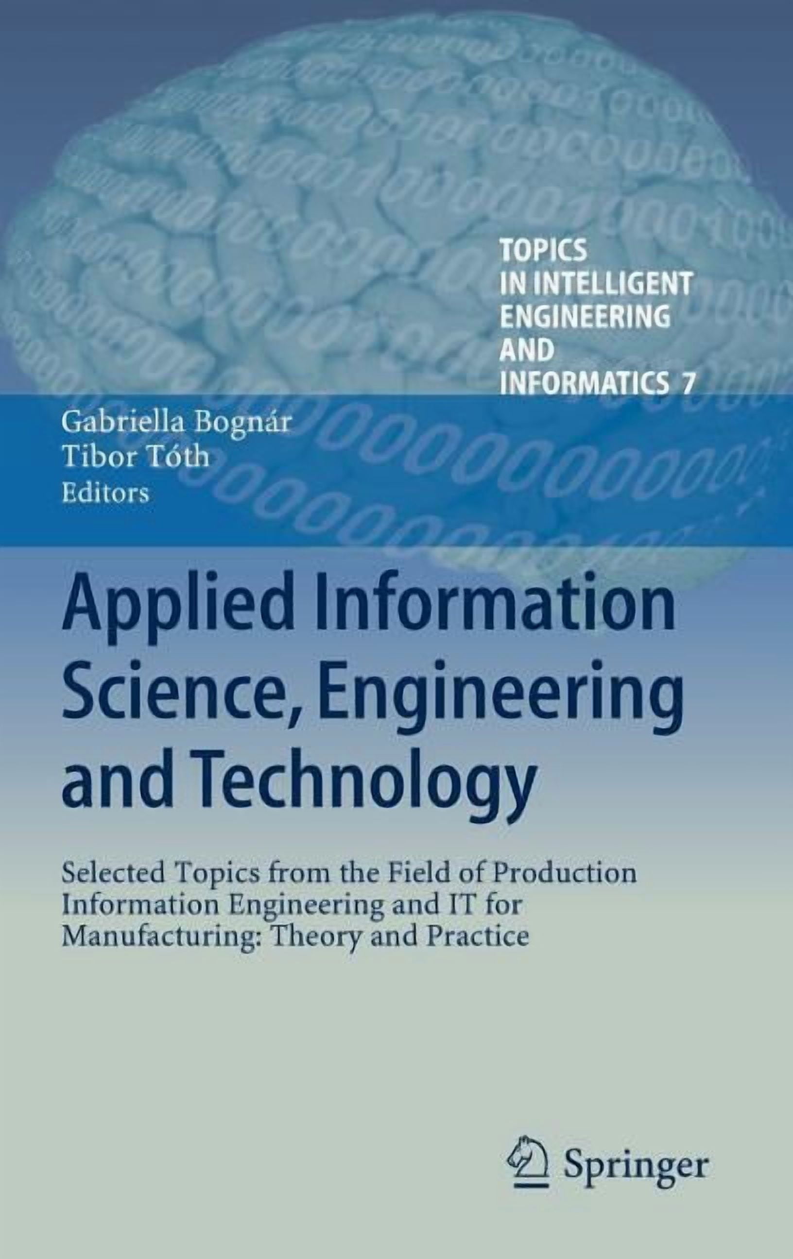 Topics in Intelligent Engineering and In Applied Information Science ...