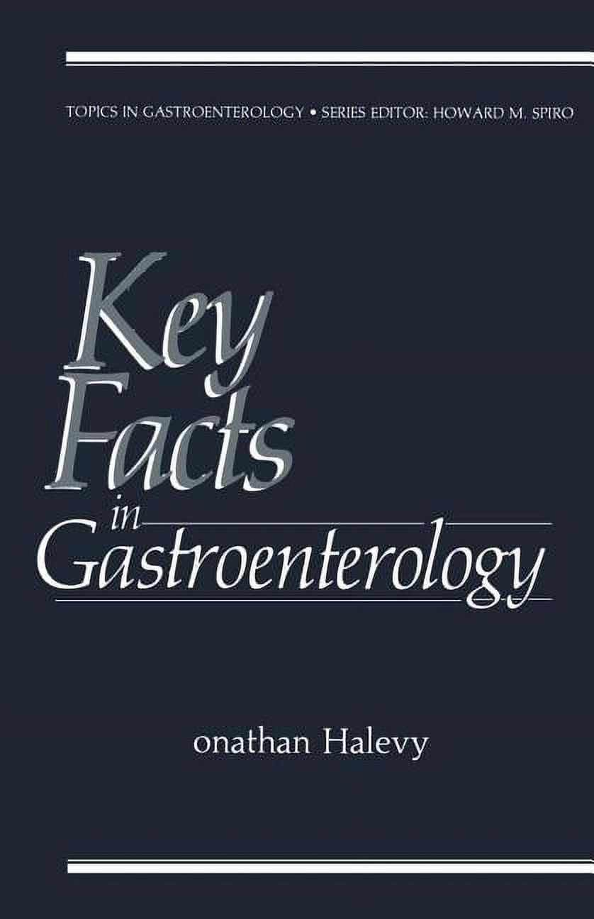 Topics in Gastroenterology Key Facts in Gastroenterology, (Paperback ...