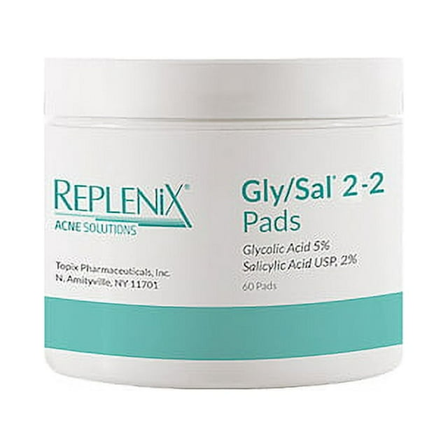 Topix Replenix (Formerly Glycolix) Gly-Sal 2-2 Pads - 60 Pads - Walmart.com