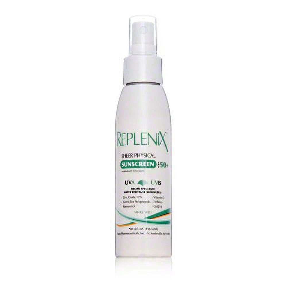 Topix Replenix Sheer Physical Sunscreen Spray SPF 50+, 4 Oz - Walmart.com