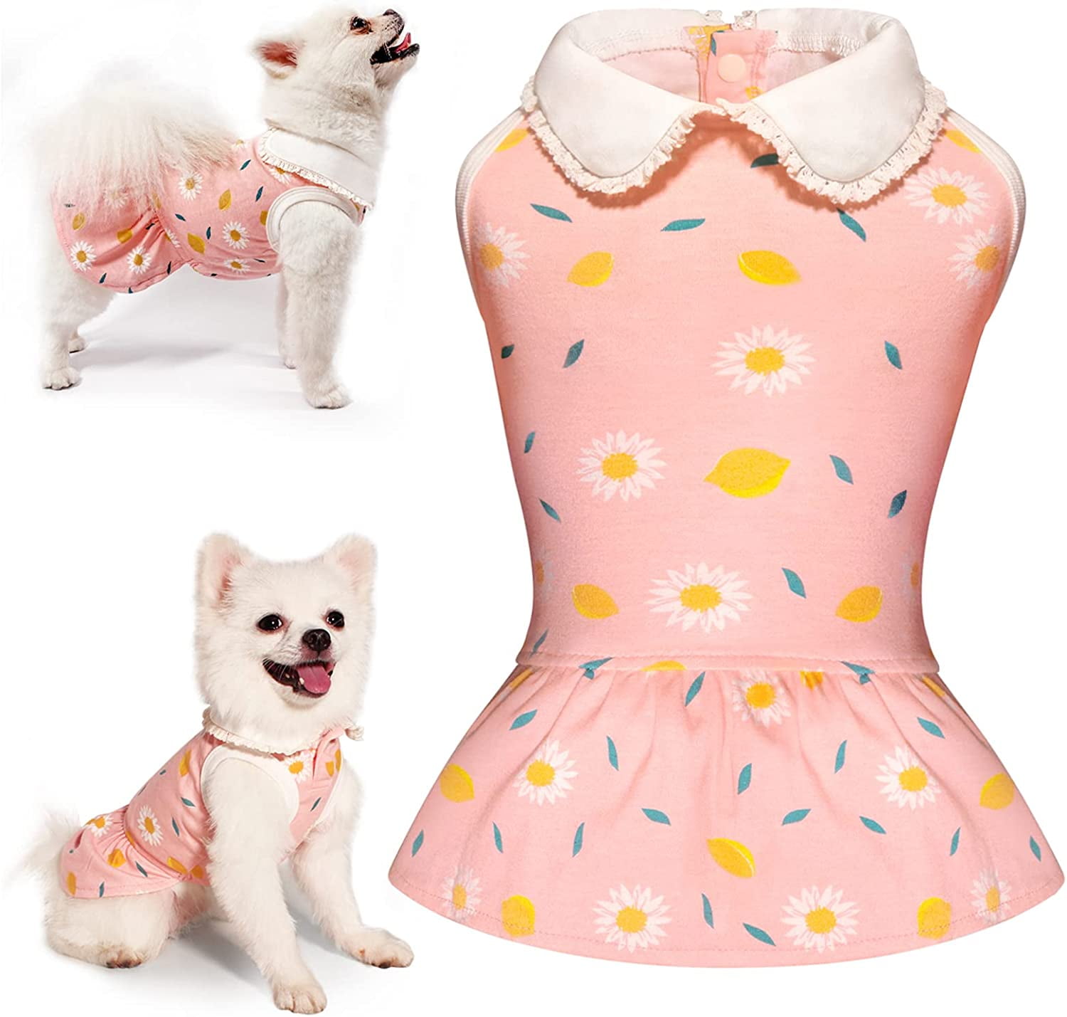 Topkins Dog Dress, Puppy Princess Dresses for Small Dogs Girl, Dog ...