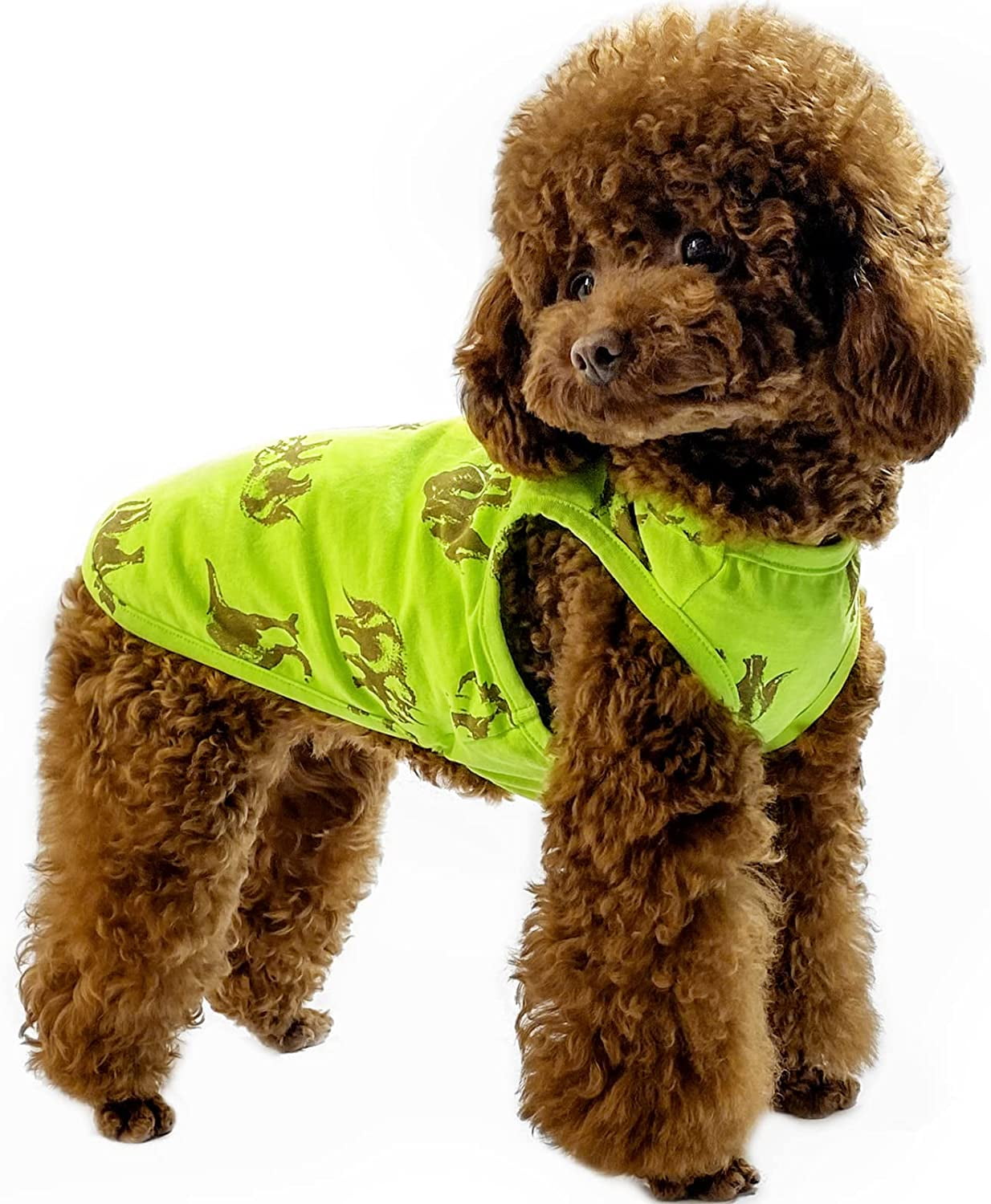 Topkins Dog Shirt for Small Dogs Puppy Sleeveless Breathable Vest, L ...