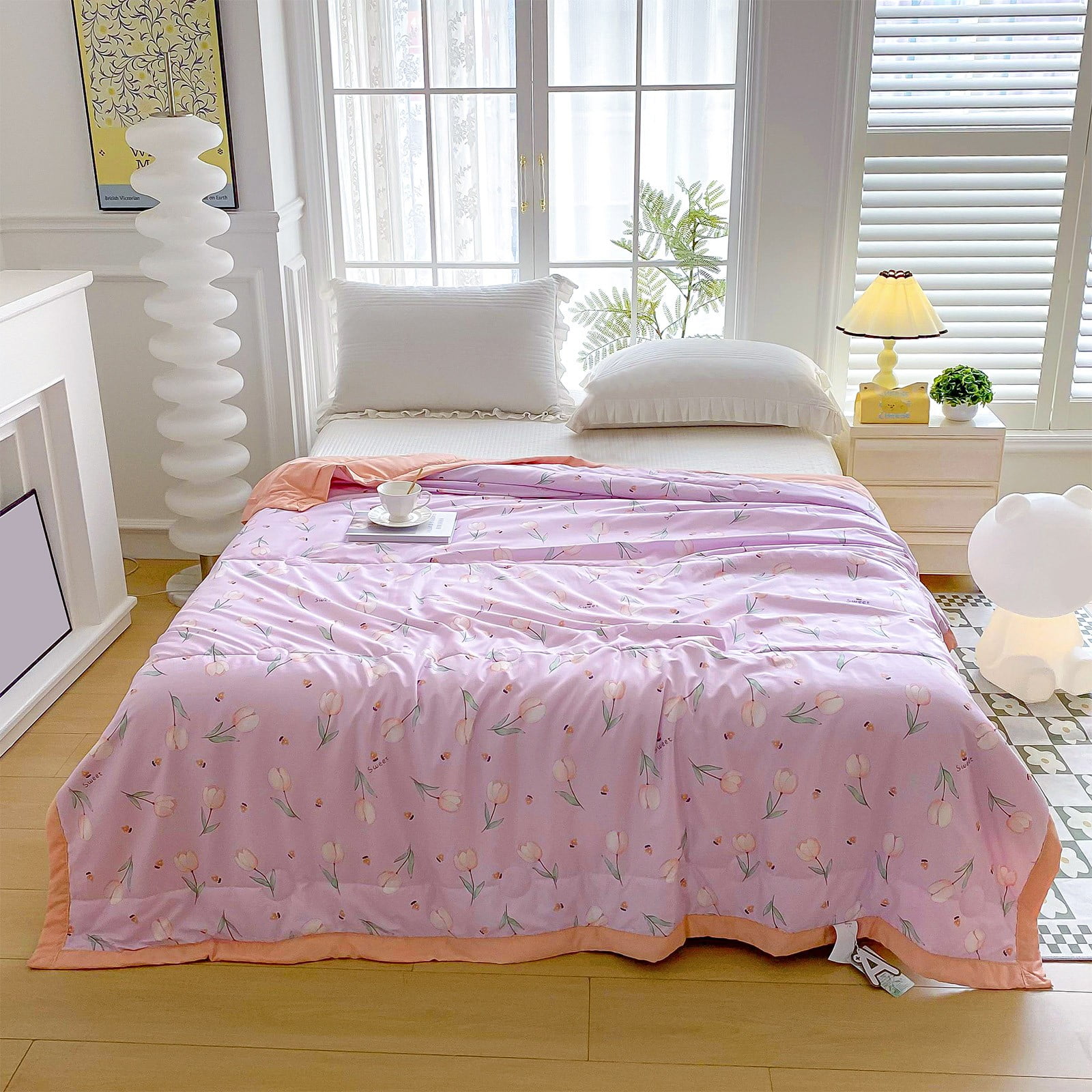 Clearance Items! Topliu Summer Washed Cotton Conditioned Quilt Summer ...