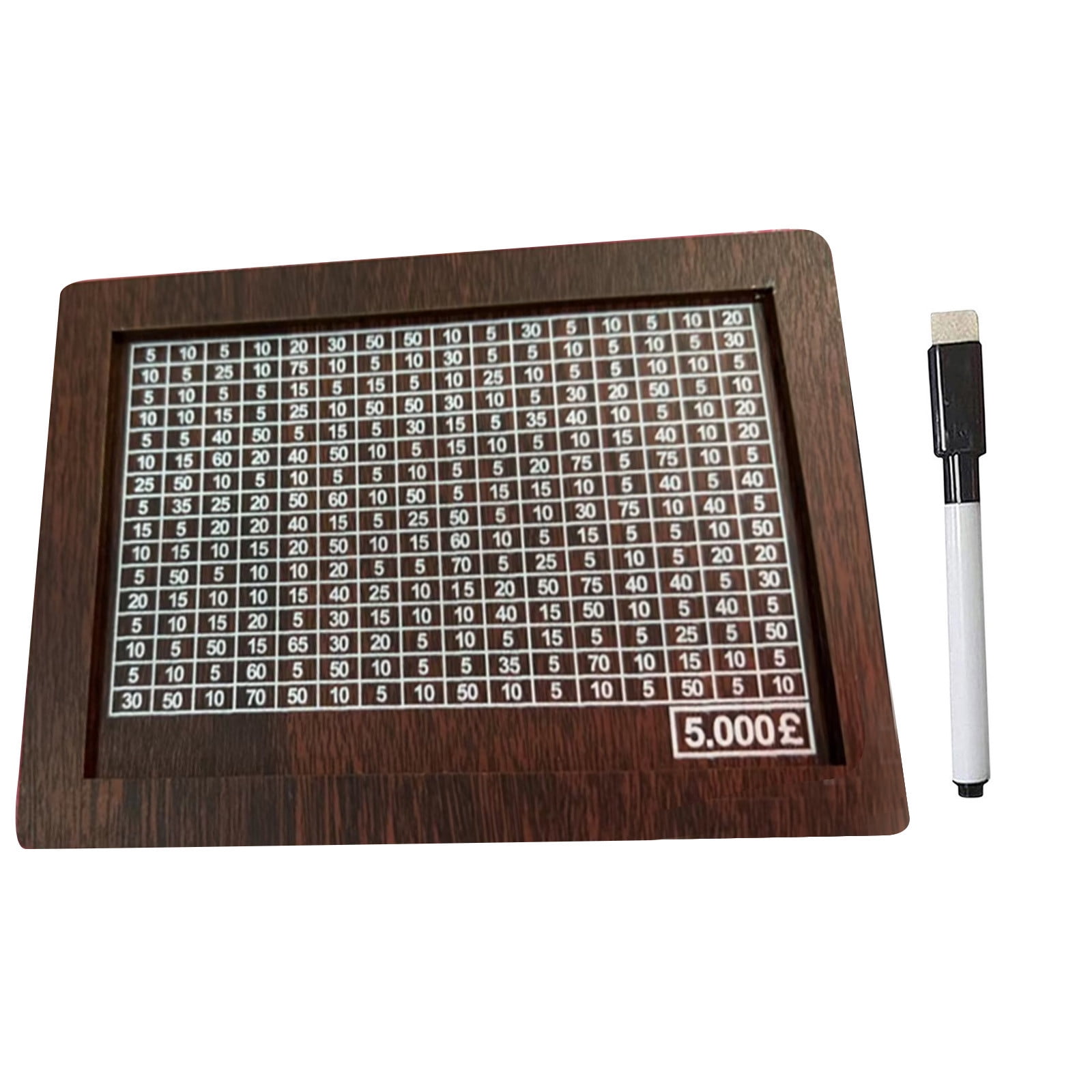 Topliu Wooden Money Box with Money and Numbers with Counter Crafts ...