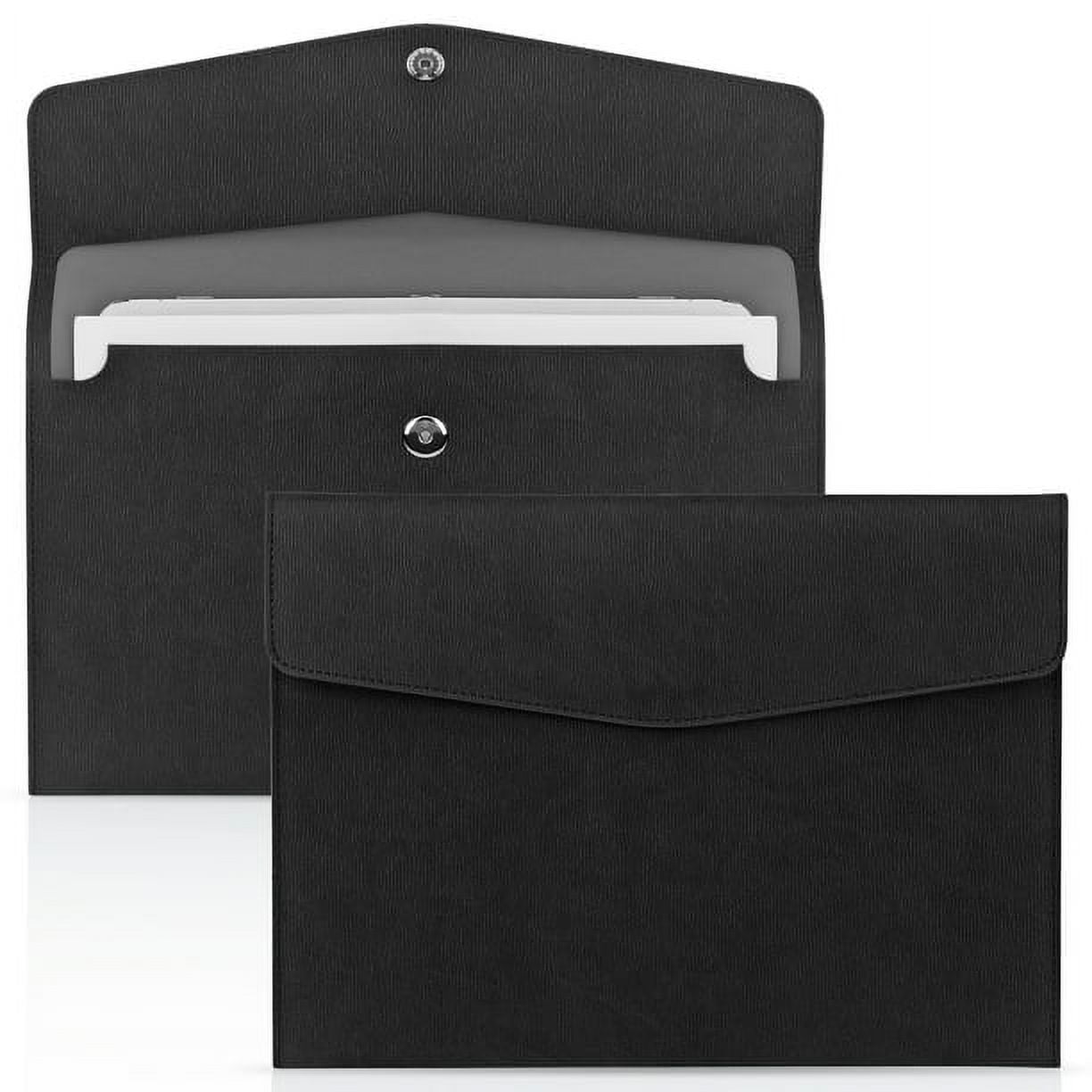 Toplive Document File Folder, Waterproof Thin PU Leather A4 Envelope ... Toplive Document File Folder, Waterproof Thin PU Leather A4 Envelope ...