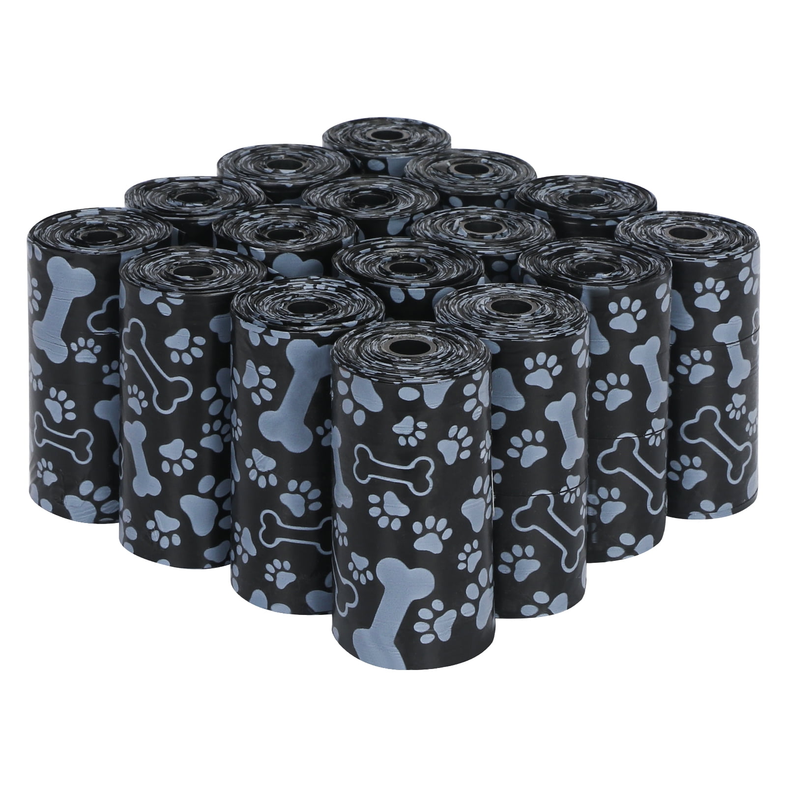 Toplive Disposable Doggie Eco Pet Waste Bags, Extra Thick Leak-Proof ...