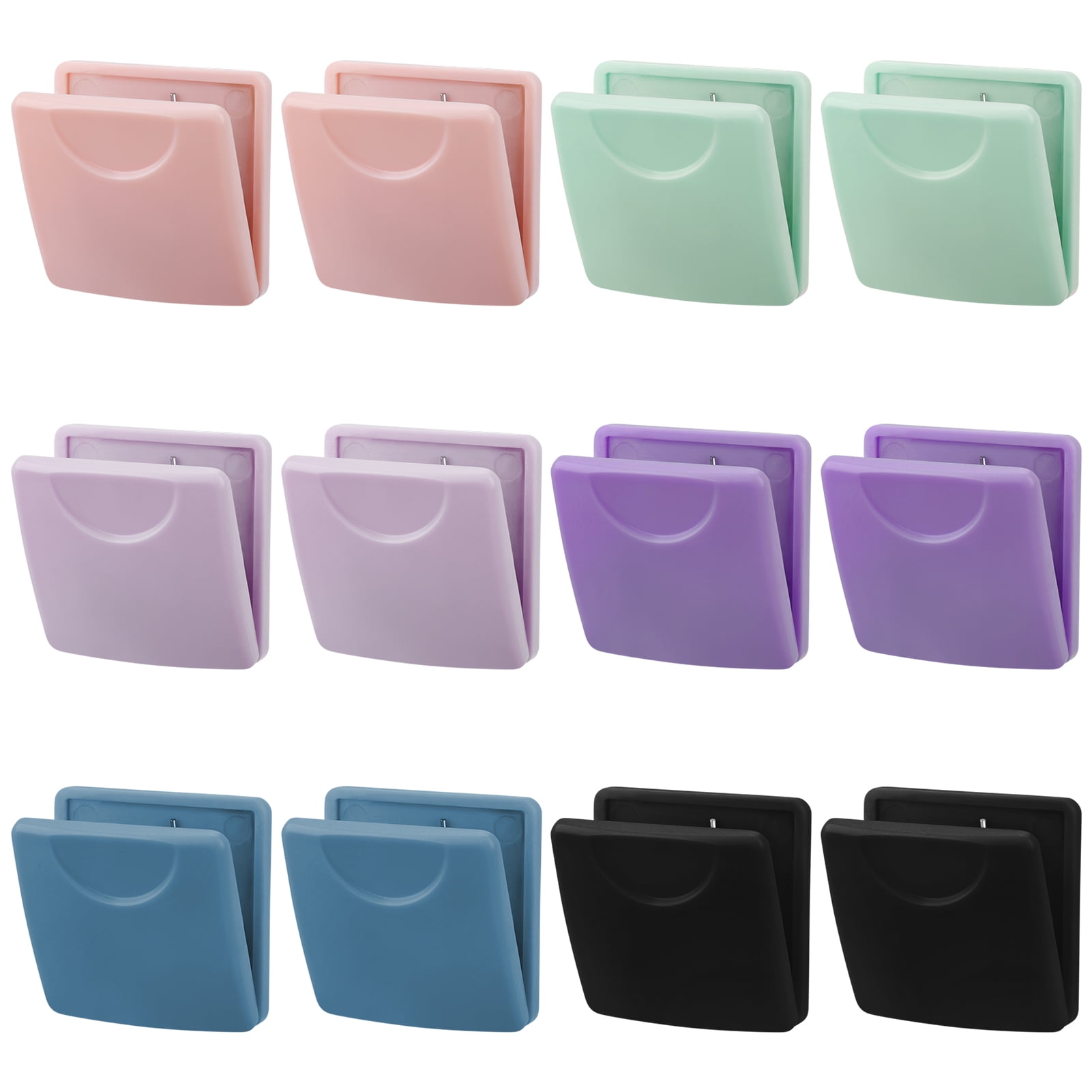 Toplive 12 Pack Colorful Magnetic Clips, Fridge Magnet for Home, Office ...