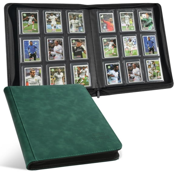 Toploader Binder with 9-Pocket Pages, Holds 288 "3×4" Rigid Toploader Hard Cases, Card Holder ...