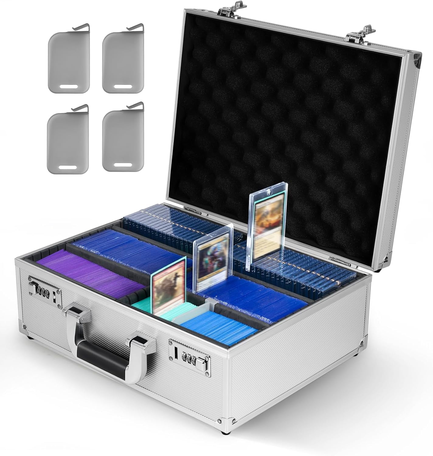 Toploader Storage Box for 3" X 4" 35pt Rigid Card, Trading Card Storage ...