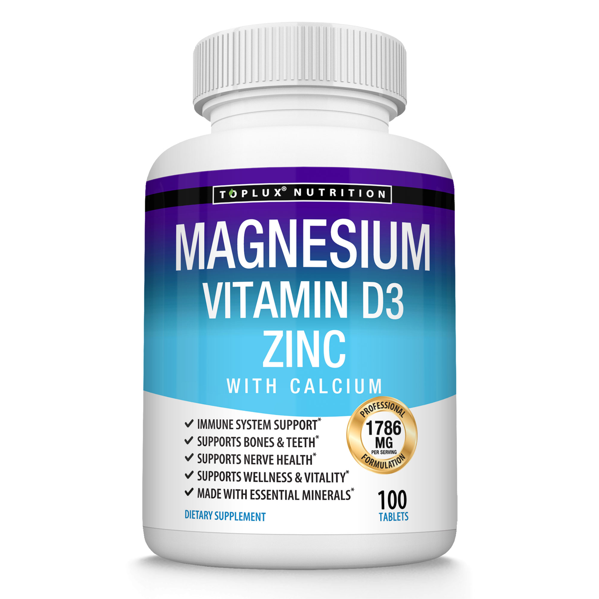 Spring Valley Magnesium Bone & Muscle Health Dietary Supplement Tablets ...