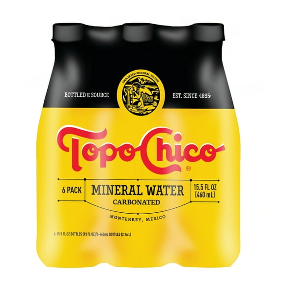 Topo Chico Sparkling Mineral Water, 1 Liter Bottle - Walmart.com