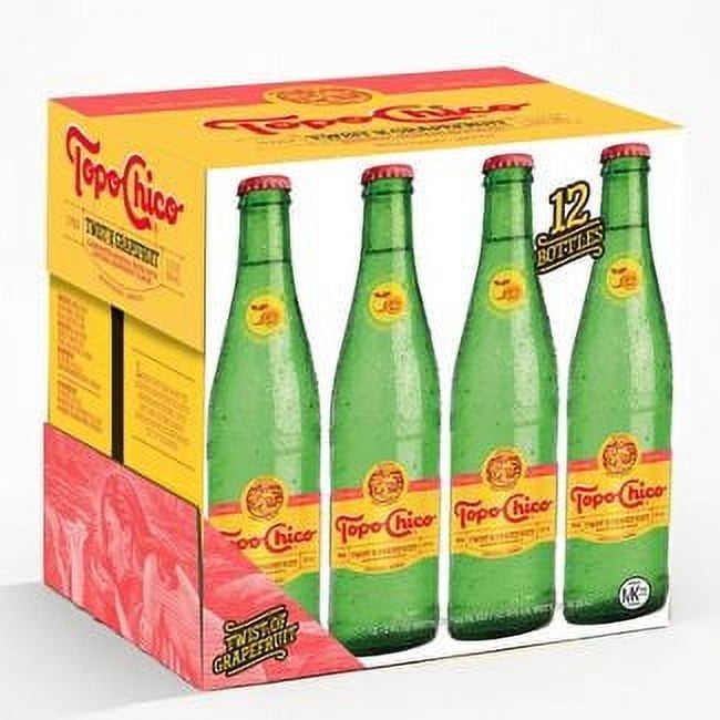 Topo Chico Brand Sparkling Grapefruit Water, Packaged 12PK Pack of 1 - Walmart.com