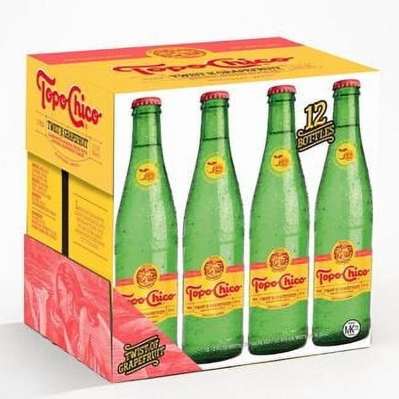 Topo Chico Sparkling Water, Grapefruit, 12-Pack, Mineral-Enriched ...