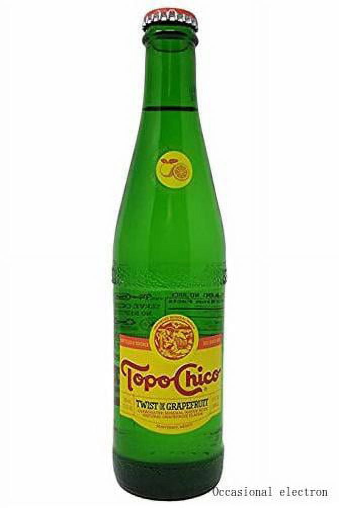 Topo Chico Twist Of Grapefruit Flavored Sparkling Mineral Water 12 Oz Glass Bottles - Pack Of 12 ...