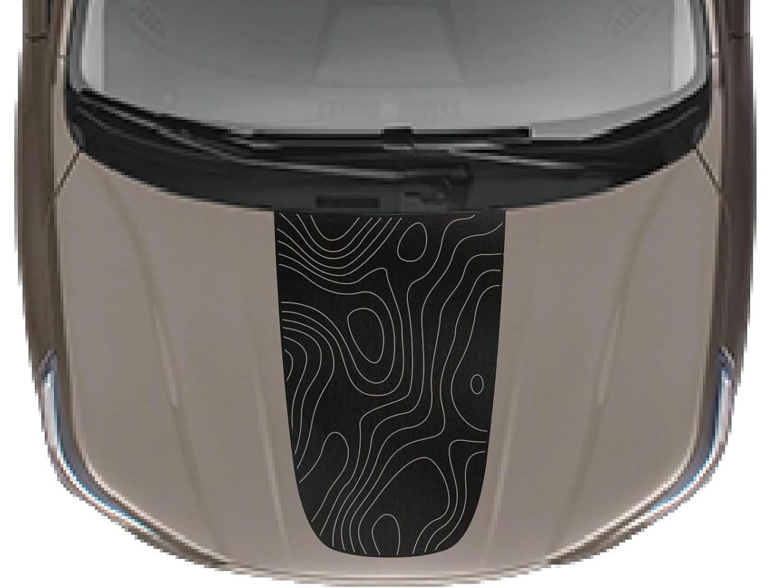Topographic Blackout Hood Vinyl Decal Sticker Compatible with and Fits ...