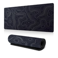 Gaming Mouse Pad 31.5x11.8IN Premium-Textured Non-Slip Rubber ...