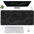 Topographic Mouse Pad, Extended Gaming Mouse Pad(35.4x15.7 in ...