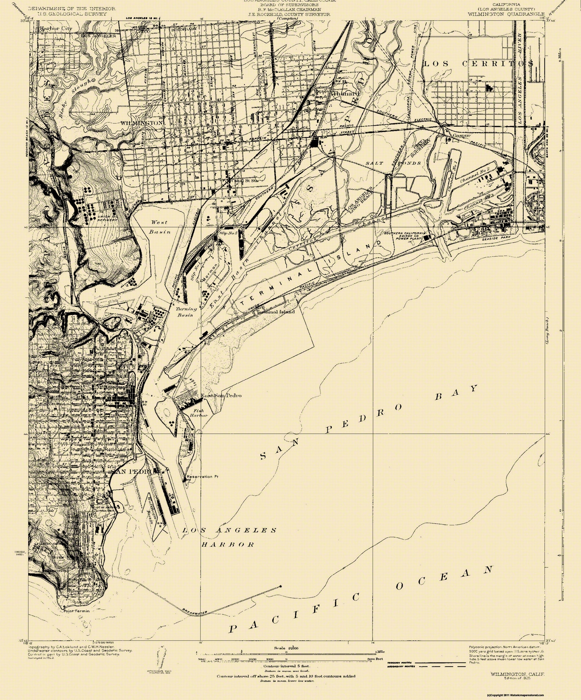 Topographical Map - Willow Ranch California Quad - USGS 1925 - 23 x 27. ...