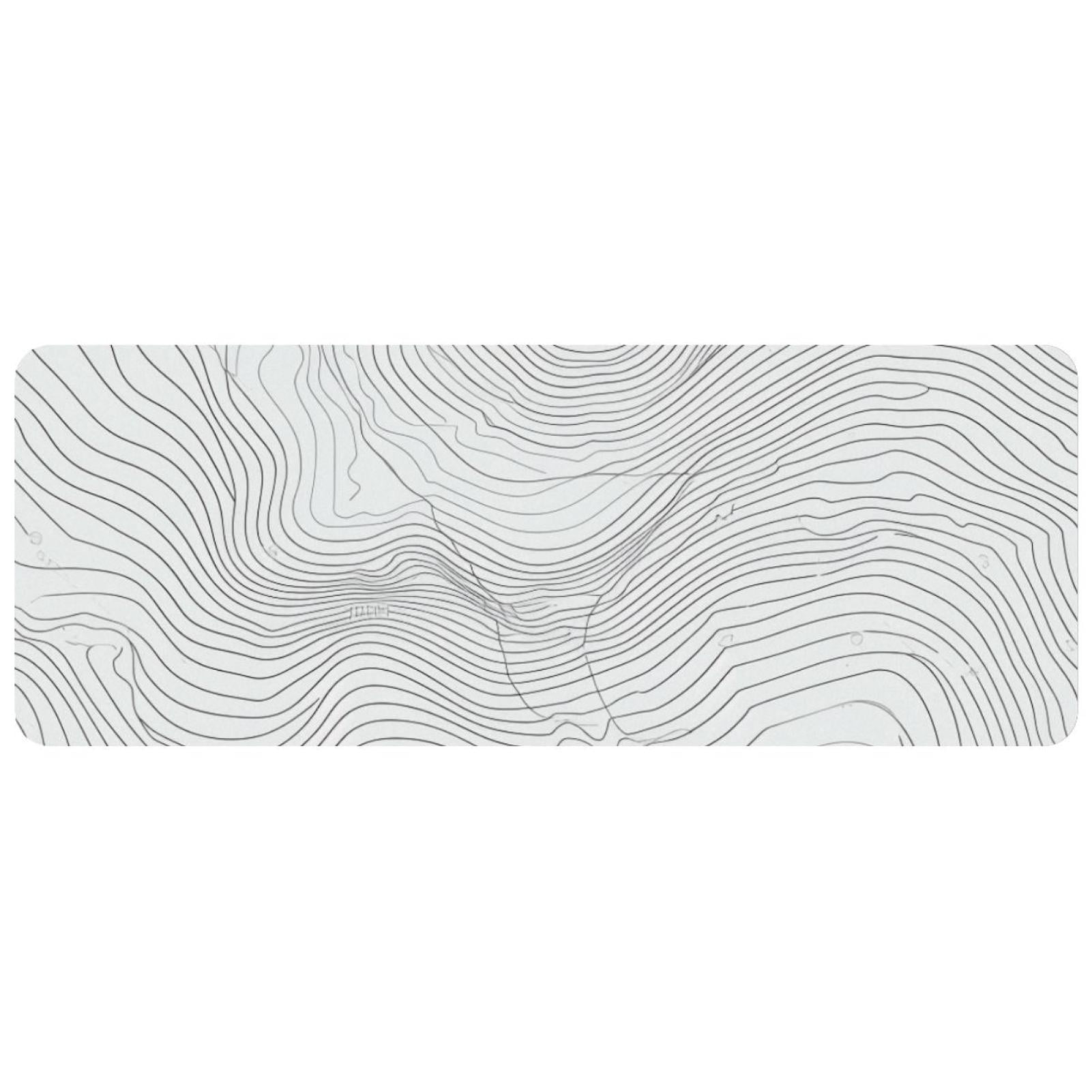 Topography Line Map Mouse Pad , Soft Cute Computer Mouse Mat with ...