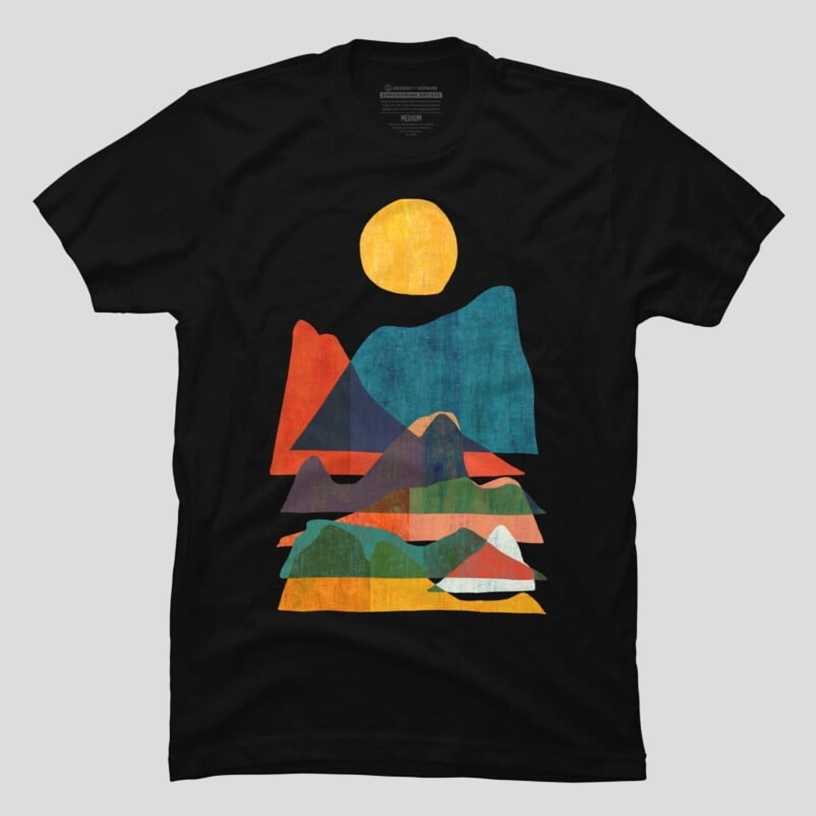 Topography Map Lines Retro Hiking Adventure Outdoors H10054 Unisex T ...