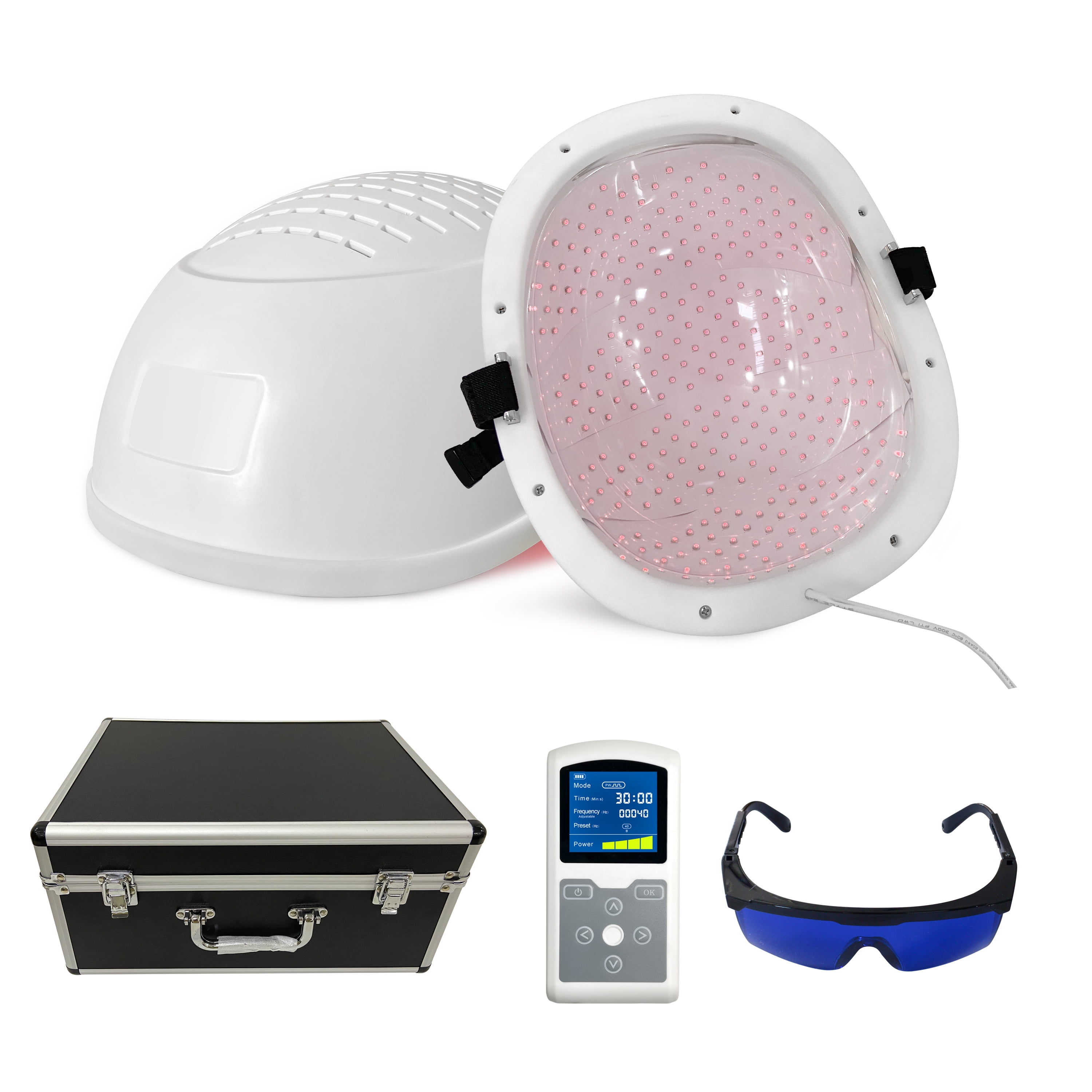 Toponechoice 15W 810nm Near-Infrared Light Brain Support Helmet for ...