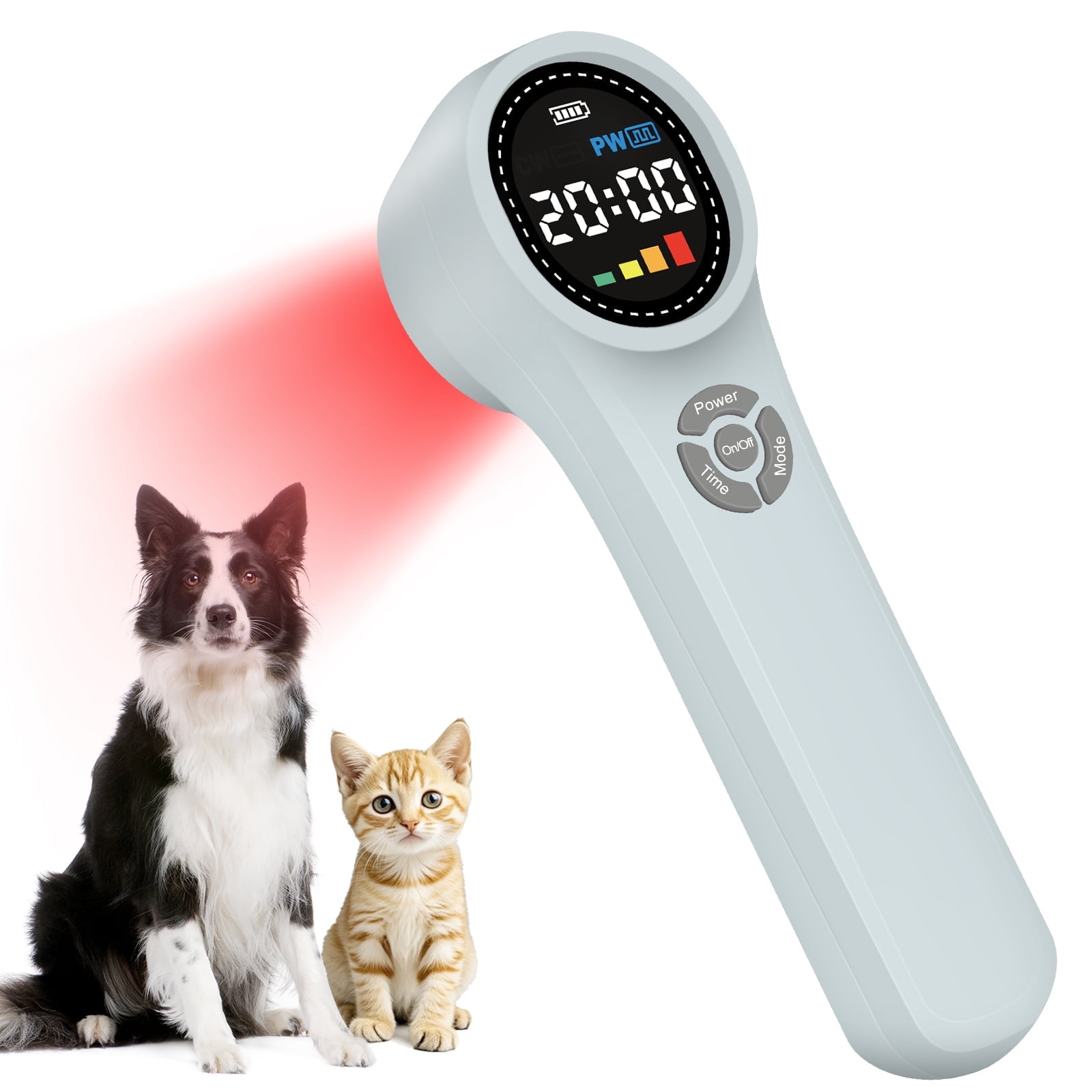 Toponechoice 660nm+810nm+980nm 1760mW Cold Light Therapy Red & Near ...