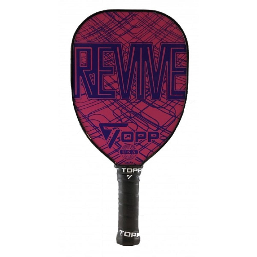 Topp Revive Composite Teardrop Pickleball Paddle (Pink) - Walmart.com