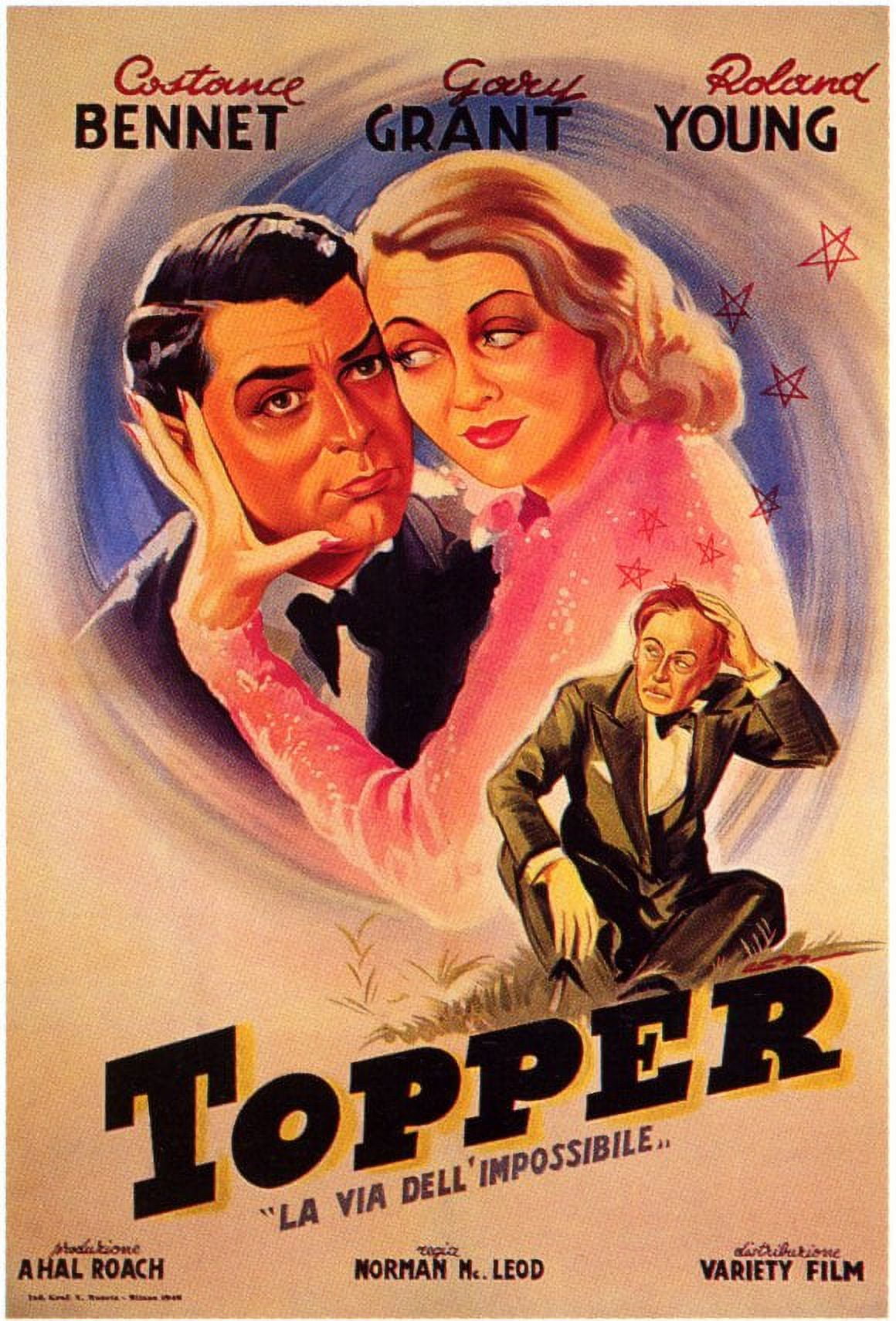 Topper - movie POSTER (Style B) (11" x 17") (1937) - Walmart.com