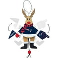 Topperscot by Boelter Brands NFL Wooden Cheering Reindeer Ornament, New ...